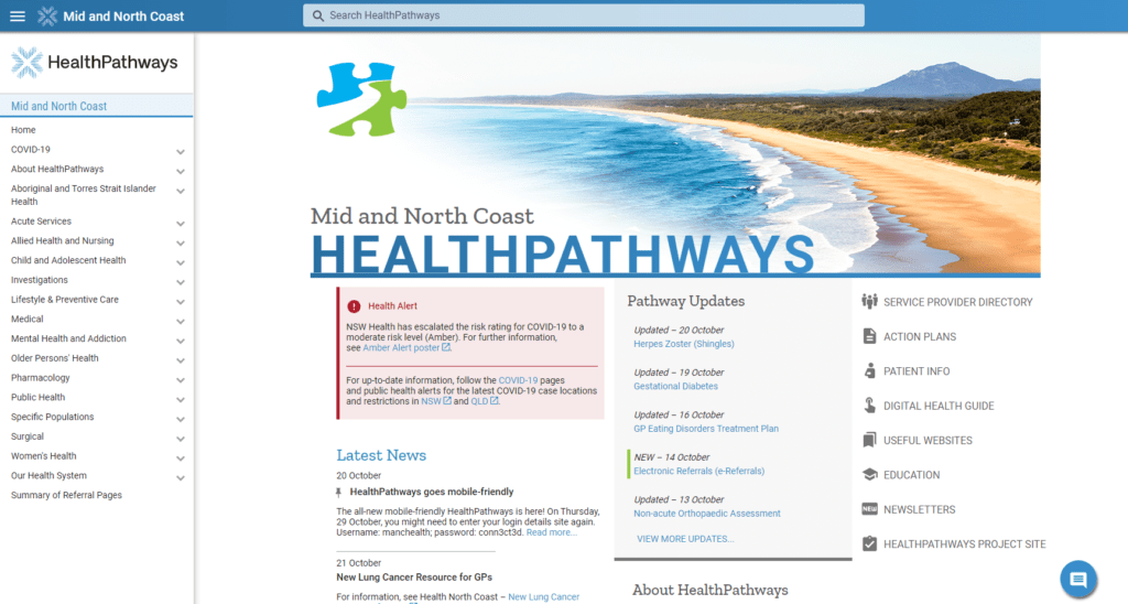HealthPathways | Healthy North Coast